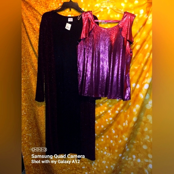 Impulse & Almost Famous | Tops | Eyecatching This Hot Pink Metallic ...